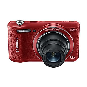 Samsung WB35F 16.2MP Smart WiFi & NFC Digital Camera with 12x Optical Zoom and 2.7" LCD (Red)