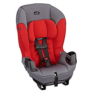 Evenflo Sonus Convertible Car Seat, Lava Red