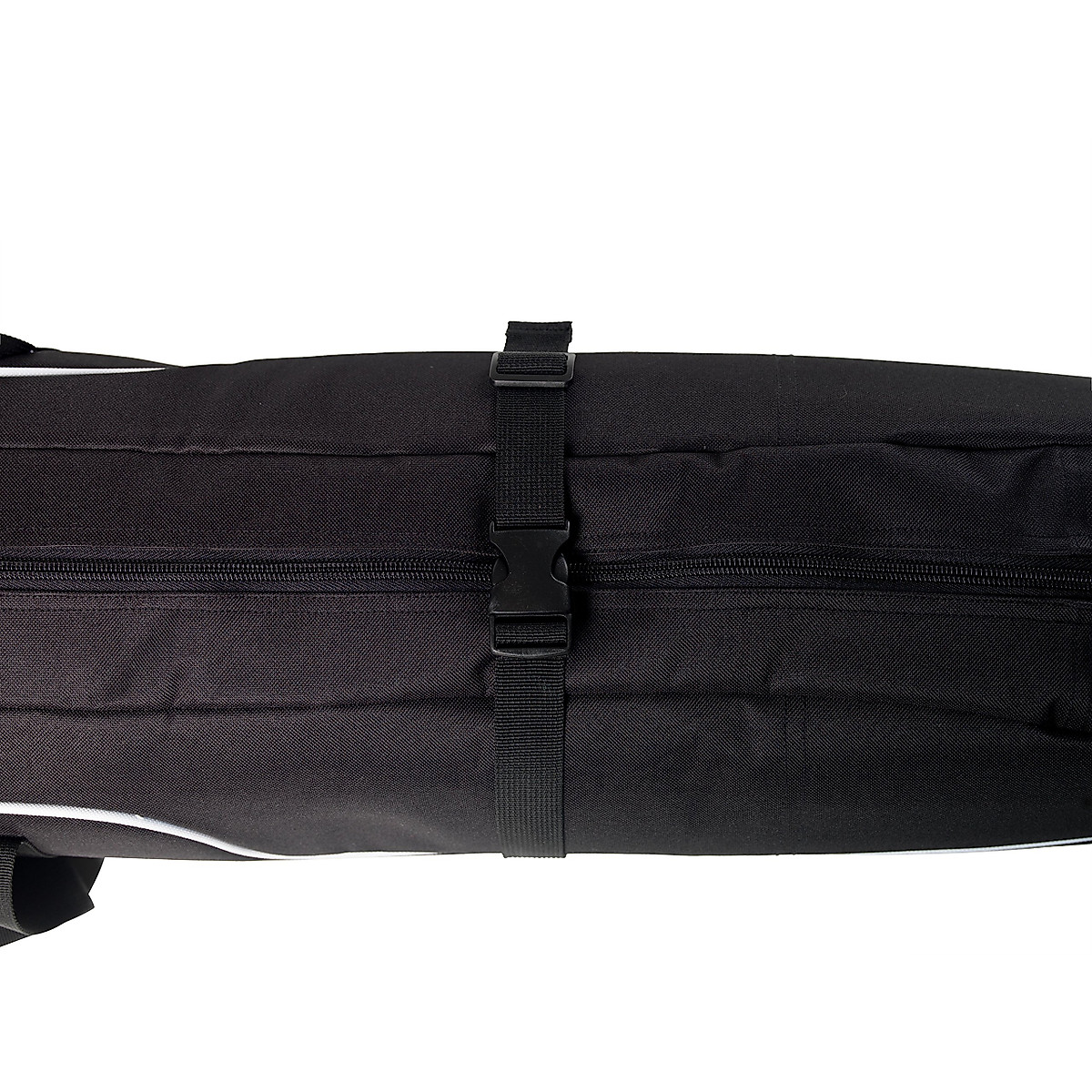 Athletico Diamond Trail Padded Ski Bag - Single Ski Travel Bag to Transport Skis (Black, 170cm)