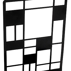 Wonzonewd File Sorters 2 Pcs/Pack Metal Bookends Creative Hollow-Out Book Stands Creative Gift Non-Slip Bookends Book Supports