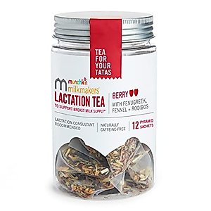 Munchkin® Milkmakers® Lactation Tea, Berry, 12 Count