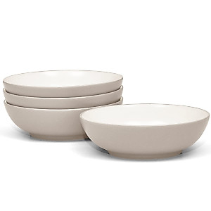 Noritake Colorwave Sand Bowl, Soup/Cereal, 7", 27 oz., Set of 4 in Cream/Sand