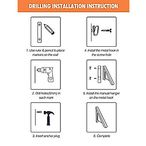 Ollacy Folding Clothes Retractable Rack Hanger
