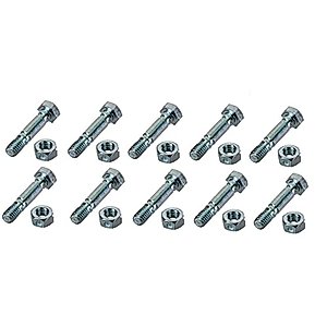 Mdairc Replace 303160355 for Ariens 5/16th Deluxe Snow Blower Shear Bolt 1.31" Length (10 PCS)