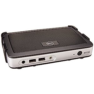 Dell Wyse 909569-01L P25 Mini Desktop, 512 MB RAM, 32 MB Flash, Black/Silver