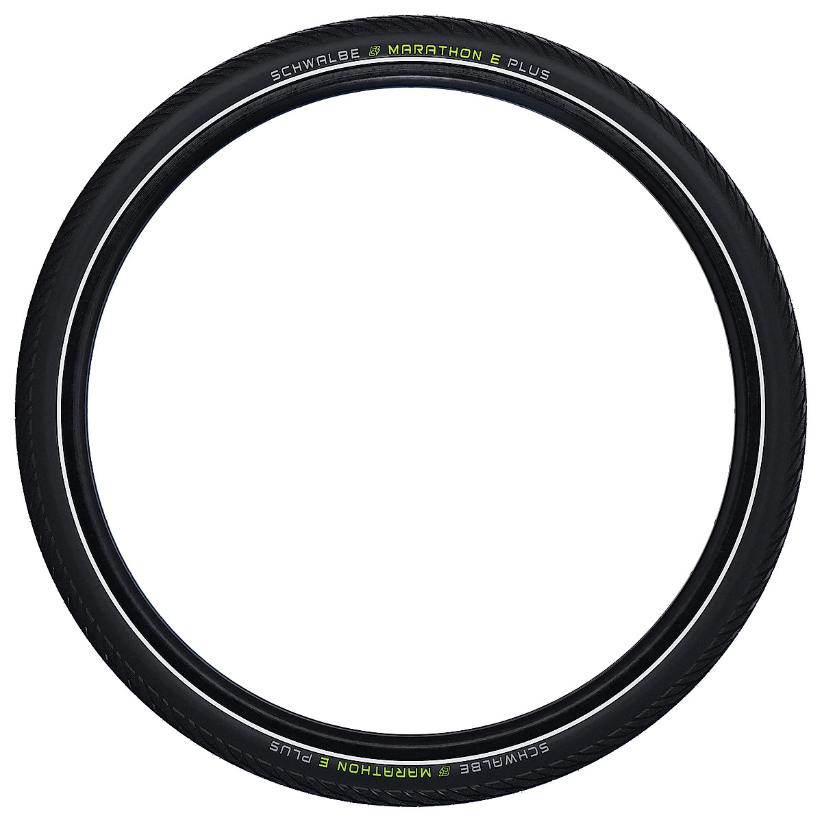 Schwalbe Unisex's Marathon E-Plus Performance Smart Dual Gaurd Twin-Skin Bicycle Tyre, Black, 700x38c