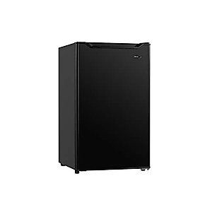 Danby DCR044B1BM-6 4.4 Cu.Ft. Compact Refrigerator with Chiller-Mini Fridge for Bar, Dorm, Basement, Den, Kitchen, or Living Room, Black
