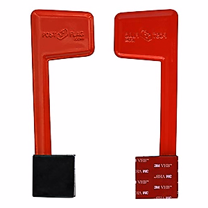 Universal Peel and Stick Replacement Mailbox Flag Replacement (No Tools Required, Fits Any Mail Box)
