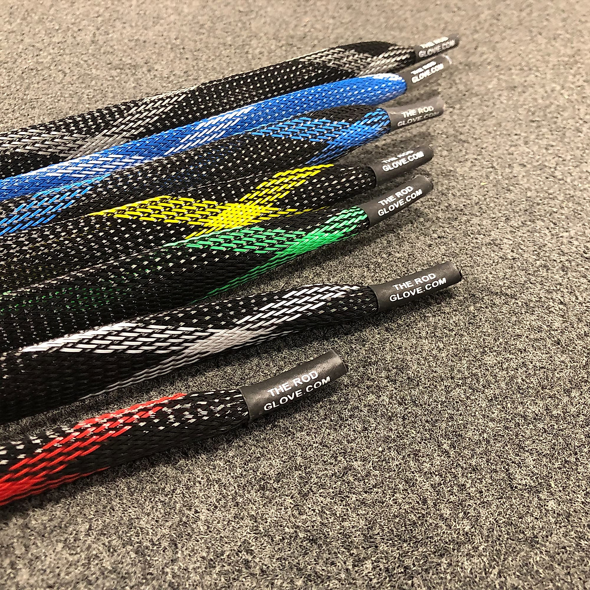 The Rod Glove Standard Casting Rod Glove | 5.25' Fishing Rod Sleeve That Fits Rods 6.5' - 7.5', The Original Nylon Mesh Rod Protector