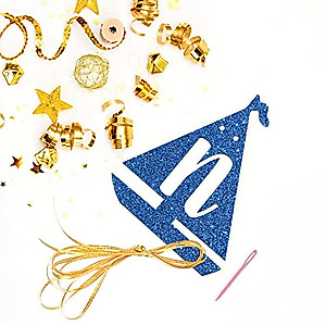 Dalaber Gold Glitter Boats N Hoes Banner - Funny Nautical Theme Birthday Decoration - Cruise Theme Wedding/Engagement/Bridal Shower/Bachelorette Party Decor Banner Photo Booth Prop