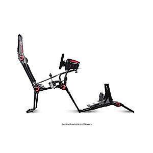 Next Level Racing Free Standing Single Monitor Stand (NLR-A011) and Keyboard and Mouse Tray (NLR-A012) Bundle