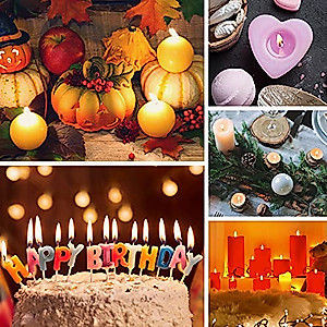 Candle Wick Roll, RAPUDA 200 Ft 24 PLY Braided Wick Spool, 2 Pcs Metal Candle Wick Holders,100 Pcs Metal Sustainer Tabs, 60 pcs Candle Thread Stickers for Candle DIY Craft Making