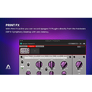 Apogee Symphony Desktop - Pro Audio Interface with Touch-Screen Display, Headphone Amp with Phantom Power for Recording, Live-Stream & Podcast, works with Mac, PC, iPhone, and iPad