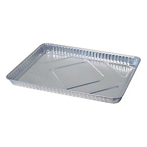 Durable Packaging - 7300-55 Disposable Aluminum Sheet Cake Pan, 17-5/8" x 12-13/16" (Pack of 100)