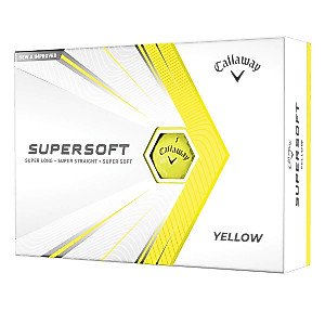 Callaway Golf Supersoft Golf Balls (2021 Version, Yellow)