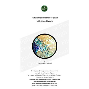 [Man&Wood] iPhone Wood Cases (iPhone/Galaxy) - GIRLR with A Pearl Earring - iPhone12 Mini