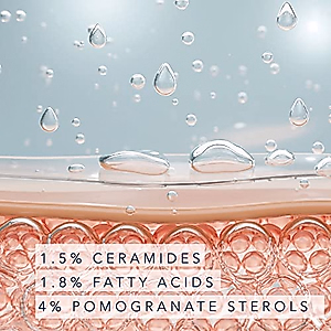 Brandefy Silks Triple Lipid Peptide Cream – Ceramide Cream to Restore + Protect, Skin Barrier Repair Cream with 1.5% Pure Ceramides, Squalane Oil, 4.0% Pomegranate Sterols, 1.8% Fatty Acids, 1.7oz