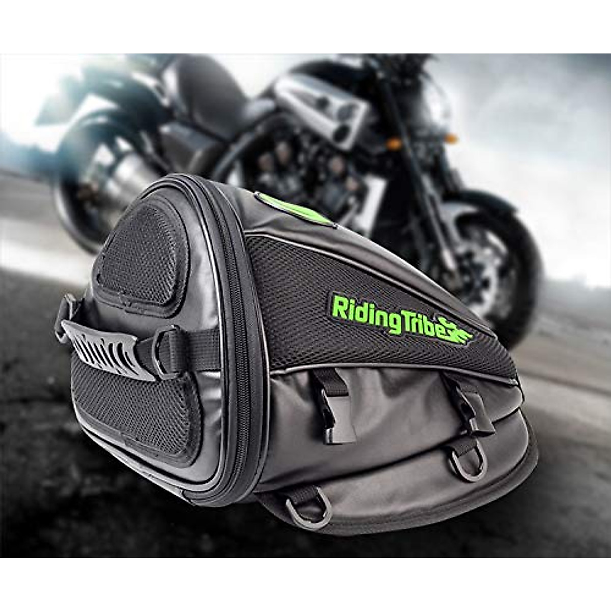 Sutekus Motorcycle Tail Bag Seat Bag Tank Bag Saddle Bag Cycling Bag