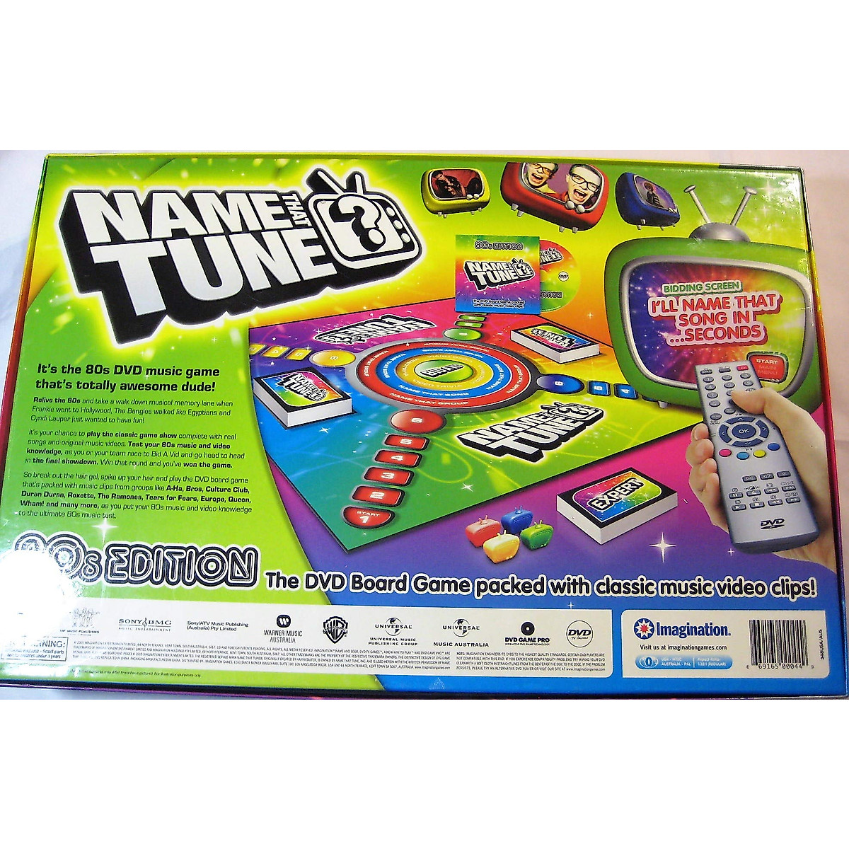 Name That Tune DVD Board Game - 80s Edition by Imagination