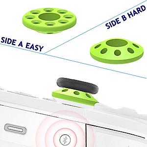 Murciful Precision Rings Aim Assist Motion Control for PlayStation 4 (PS4),Playstation5(PS5),Xbox One,Xbox Series X,Switch Pro,Razer Wolverine V2 Controller Rings(9pcs3Colors)