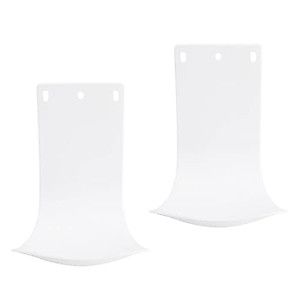 Operitacx 2pcs Plastic Water Tray Automatic Soap Dispenser Toilet Tank Tray Soap Dispenser Bracket Hand Dispenser Tray Dispenser Drip Spray Drip Tray Hand Use Handwashing Fluid Abs White