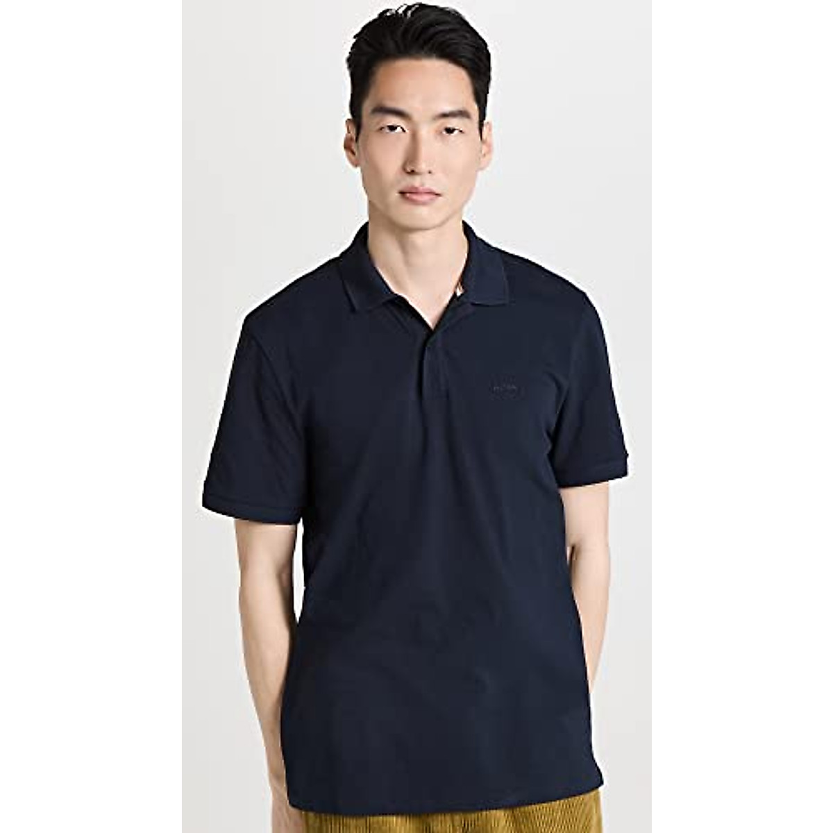 Boss Hugo Boss 50303542 Men's Pallas Short Sleeve Polo Shirt, Dark Blue, Large