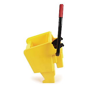 Rubbermaid Commercial Products Side-Press Replacement Wringer for WaveBrake 2.0 Mopping Buckets, Yellow, Heavy Duty Cleaning for Professional/Janitorial Use