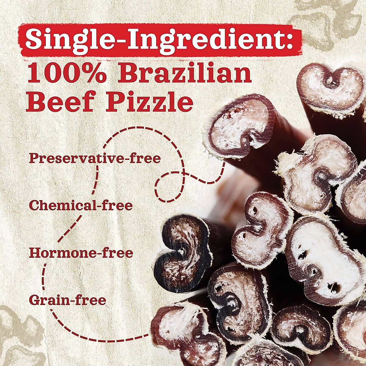 Natural Farm Odor Free Bully Sticks (4 Inch, 10 Pack) for Small & Medium Dogs - 100% Beef Chews for Pups, Non-GMO, Grain-Free, Fully Digestible Long Lasting Dog Treats