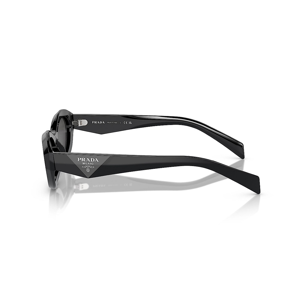 Prada PR 26ZS Black/Dark Grey One Size