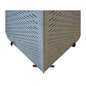 Buffalo Tools FCAGE Safeburn Fire Cage 42Inx22In, Silver
