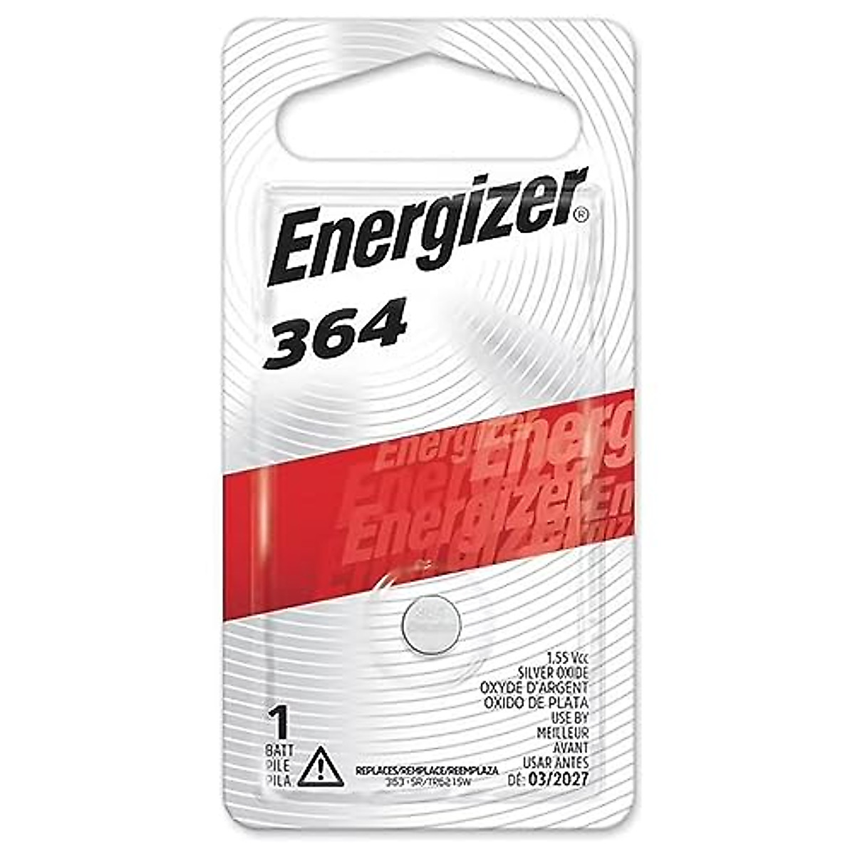 Energizer 364BPZ Zero Mercury Battery - 1 Pack