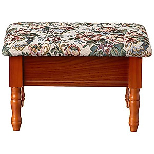 Frenchi Furniture Foot Stool, Oak