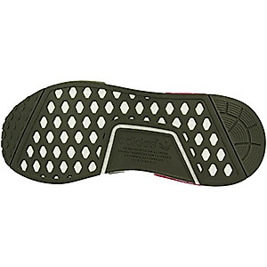 adidas Originals NMD_R1 Pk Mens Running Trainers Sneakers Shoes Prime Knit (UK 5.5 US 6 EU 38 2/3, Utility Green Pink BZ0222)