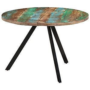 WHOPBXGAD Dining Table,Wooden Kitchen Table, Dining Room Counter Suitable for Small Spaces, Flats, Bars, Restaurants,43.3"x29.5" Solid Wood Reclaimed