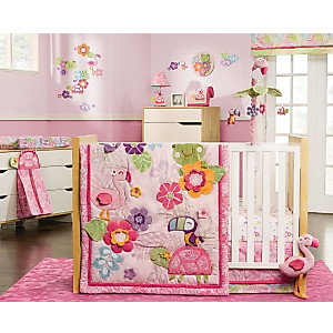 Tropical Garden 4 Piece Baby Crib Bedding by Carters