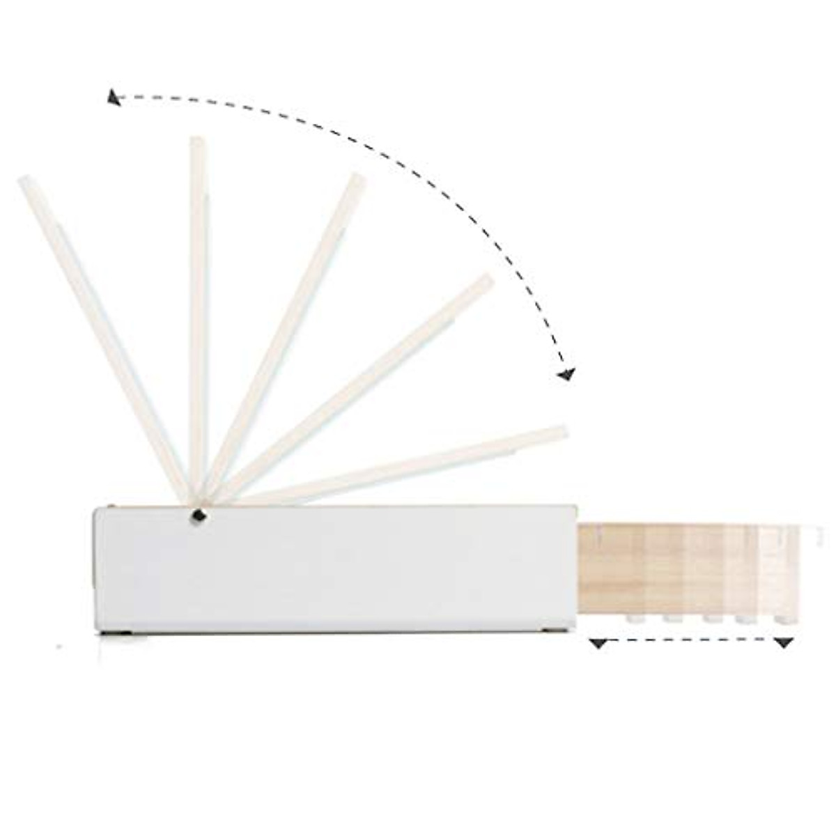 BBSJ Trinket Storage Box with Slide Top Design Team Jewel Case Cabinet Armoire Ring Necklacel Gift Storage Box Organizer