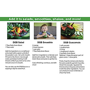 Daily Green Boost 8oz Organic Raw Vegan GF USA