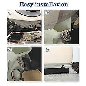 W10822553 8182812 Washer Shock Absorber Replacement for Amana Kenmore Whirlpool Duet Shock Absorbers Replace W10015830 W10261477 W10822553VP AP5985209 PS11723173 (4 Pack) 5-YEARS WARRANTY