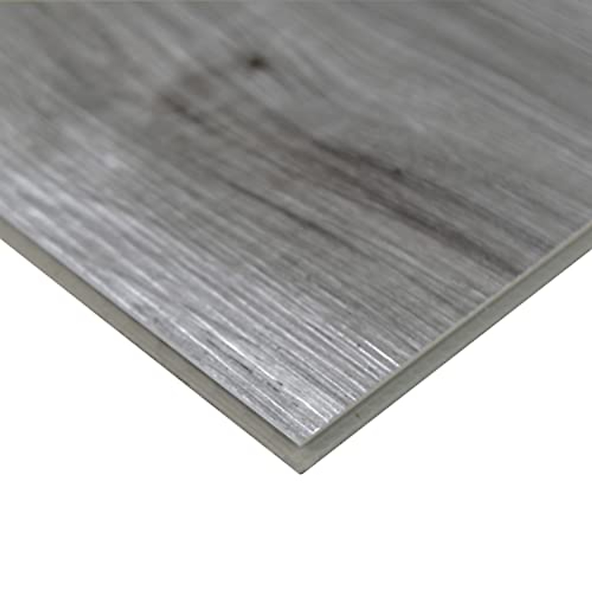 MSI Newlands 7 in. x 48 in. Luxury Vinyl Flooring, Rigid Core Planks, LVT Tile, Click Lock Floating Floor, Waterproof LVT, Wood Grain Finish, Goncalo Gray Dark, 1438.25 Square Feet