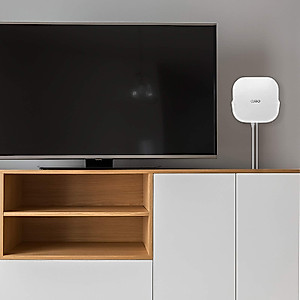 𝗛𝘂𝗮𝗳𝗹𝘆 2Pcs Screwless Wall Mount Bracket for Eero Pro 6 Wifi, VHB Stick On Holder, Strong Adhesive Holder, No Tools No Drilling No Hole