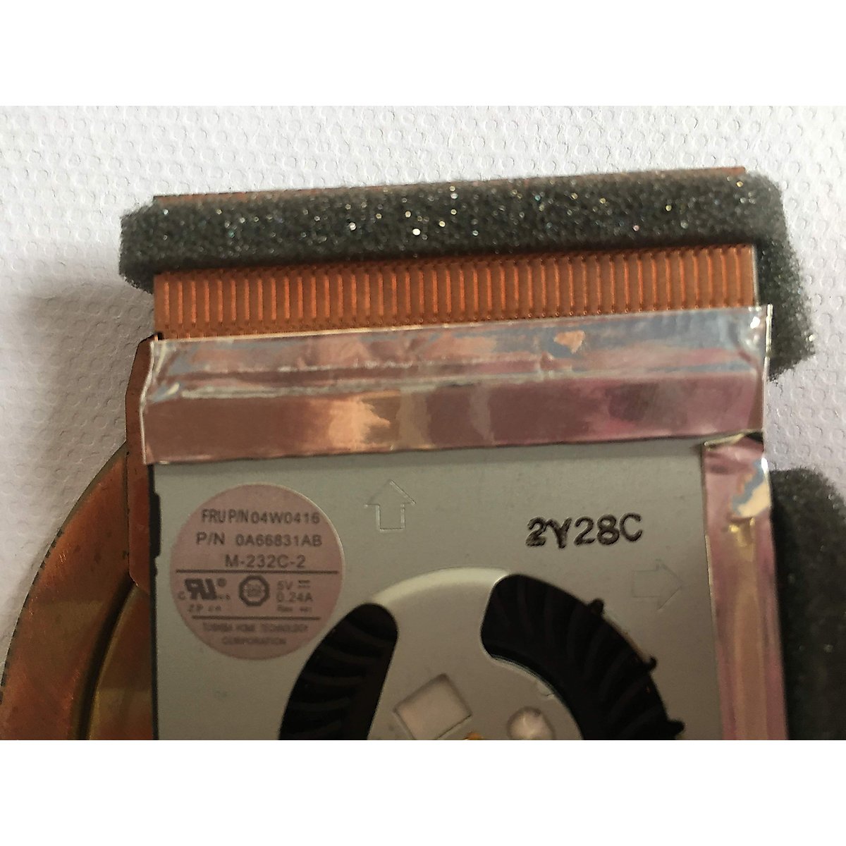 HK-Part Fan Replacement for Lenovo Thinkpad T420S T420SI CPU Cooling Fan with Heatsink FRU P/N 04W0416 P/N 0A66831AB UMA