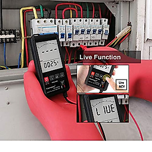 Kaemeasu Big Screen Auto Recognition Smart Mini Touch Digital Multimeter Ultra-Thin Pocket Electronic Repair Tools KM-DM06A
