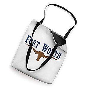Fort Worth Gift - Fort Worth City Flag Tote Bag