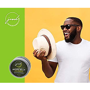 Beard Balm Leave in Conditioner – Jamaican Mango & Lime – Natural Ingredients Grooming For Men with Shea Butter, Strengthens & Softens Beards & Mustaches, Styles and Hold, Moisturize, & Shine 2 OZ