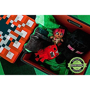 MINECRAFT TNT Block Storage Cube Organizer Storage Cube | TNT Block From Cubbies Storage Cubes | Organization Cubes | 15-Inch Square Bin With Lid