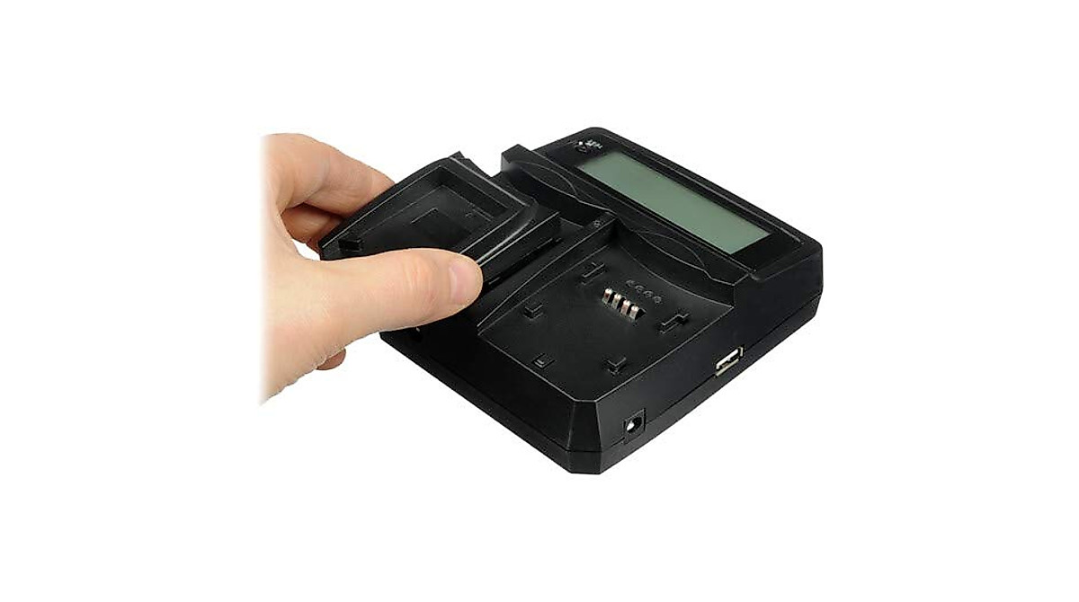 Watson Duo LCD Charger with Dual NP-FZ100 Battery Plates