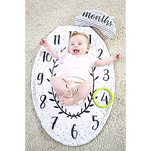 Sassy Tummy Time Play Mat with Large Mirror, Cushioned, Reversible Support Bolster, and Teething Ring, Age 0+