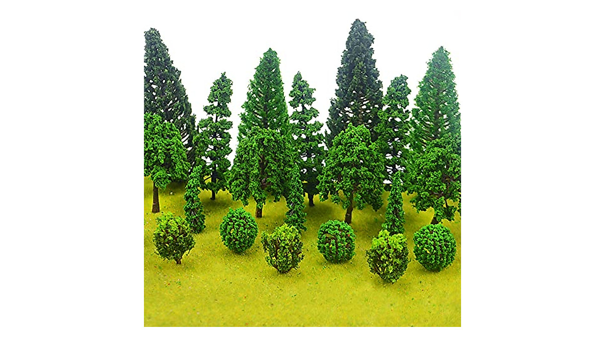 25 Model Trees for Train Layouts & Dioramas | Realistic Miniature Scenery
