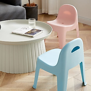 ZABEES Foot Rest Stool Thickened Armchair Stool Plastic Small Chair Bench Small Low Stool Household Non-Slip Shoe Changing Stools for Room Padded Seat