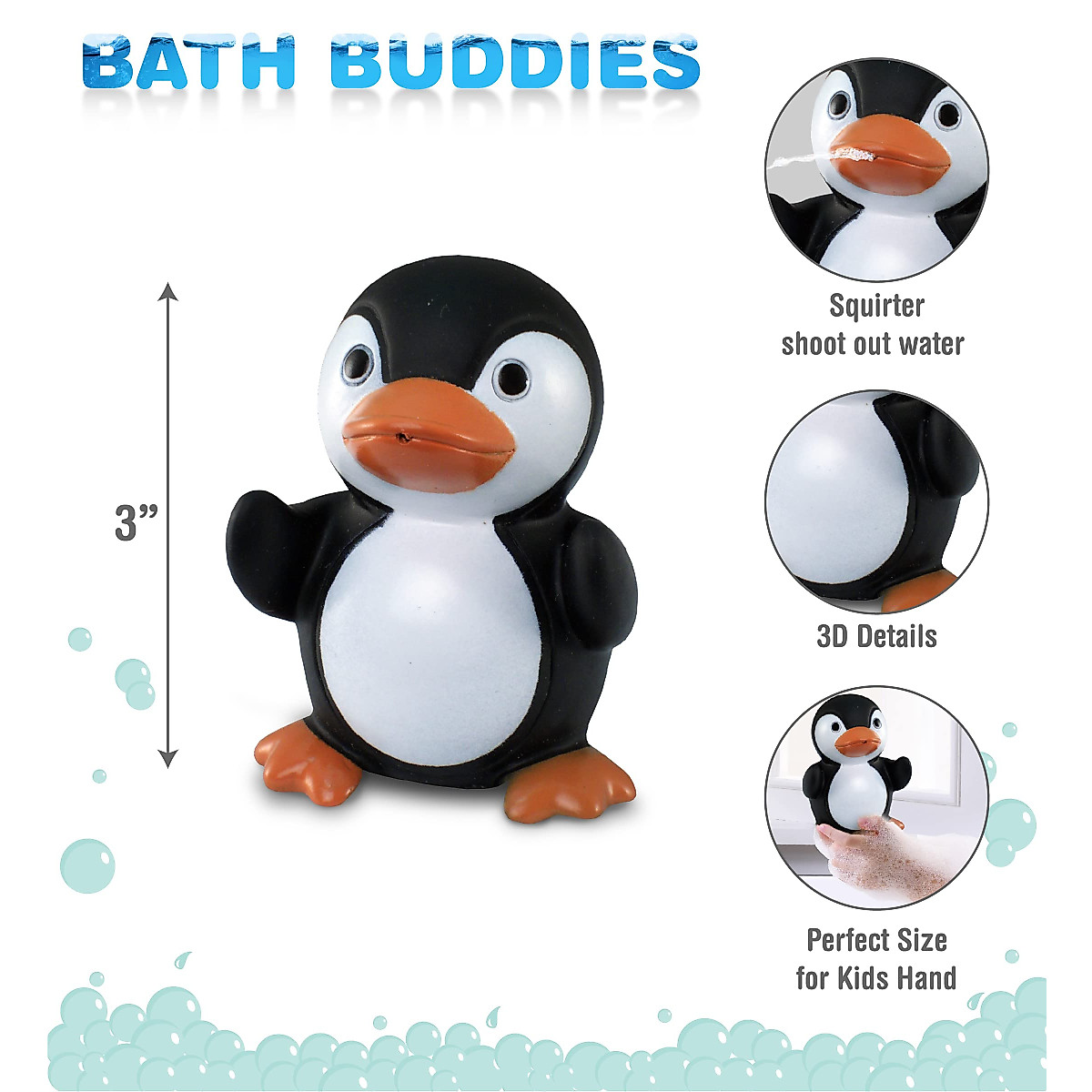 Bath Buddy Penguin Water Squirter